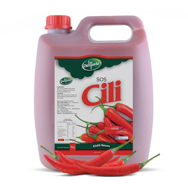 Sos Cili Delitaste 5kg – Deli Taste Food