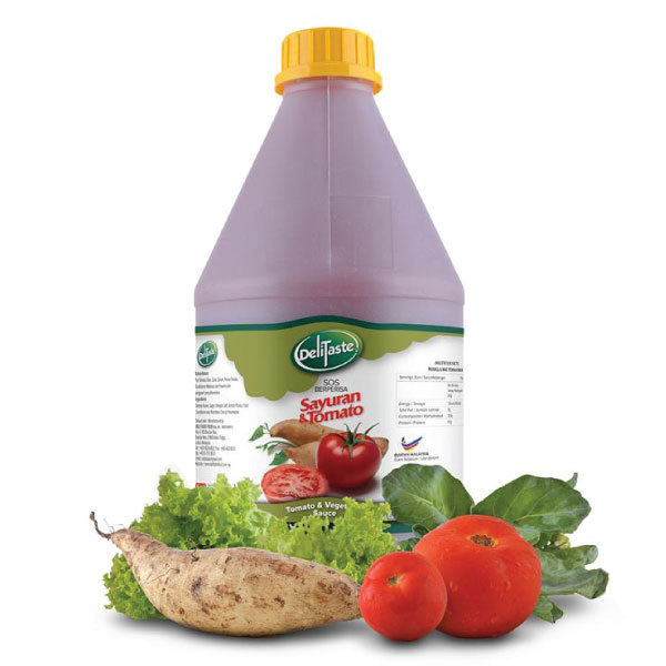 Sos Sayuran & Tomato Delitaste 2kg – Deli Taste Food